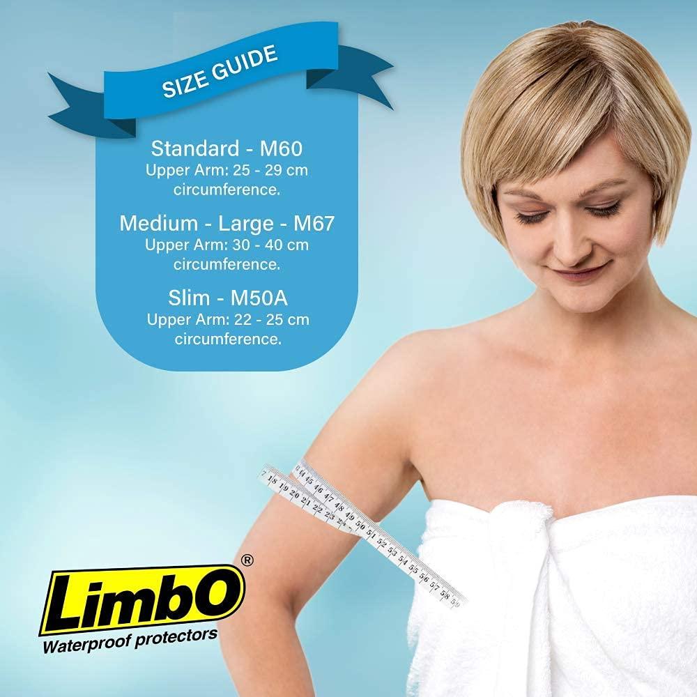 LimbO Waterproof Protector Adult Half Arm Cast & Dressing Cover - 25-29 ...