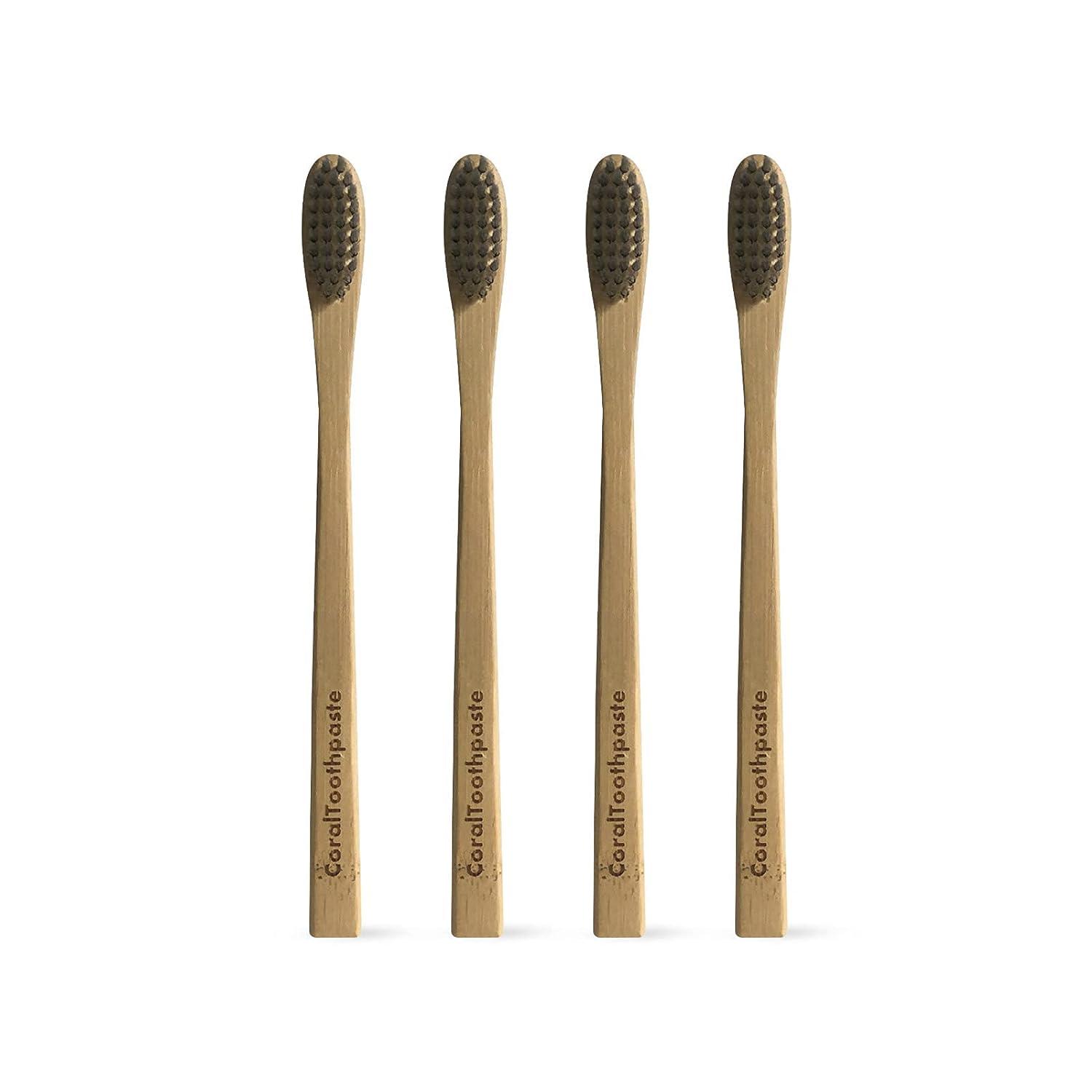 Natural Coral Toothpaste with Biodegradable Nano Silver Infused Bamboo ...