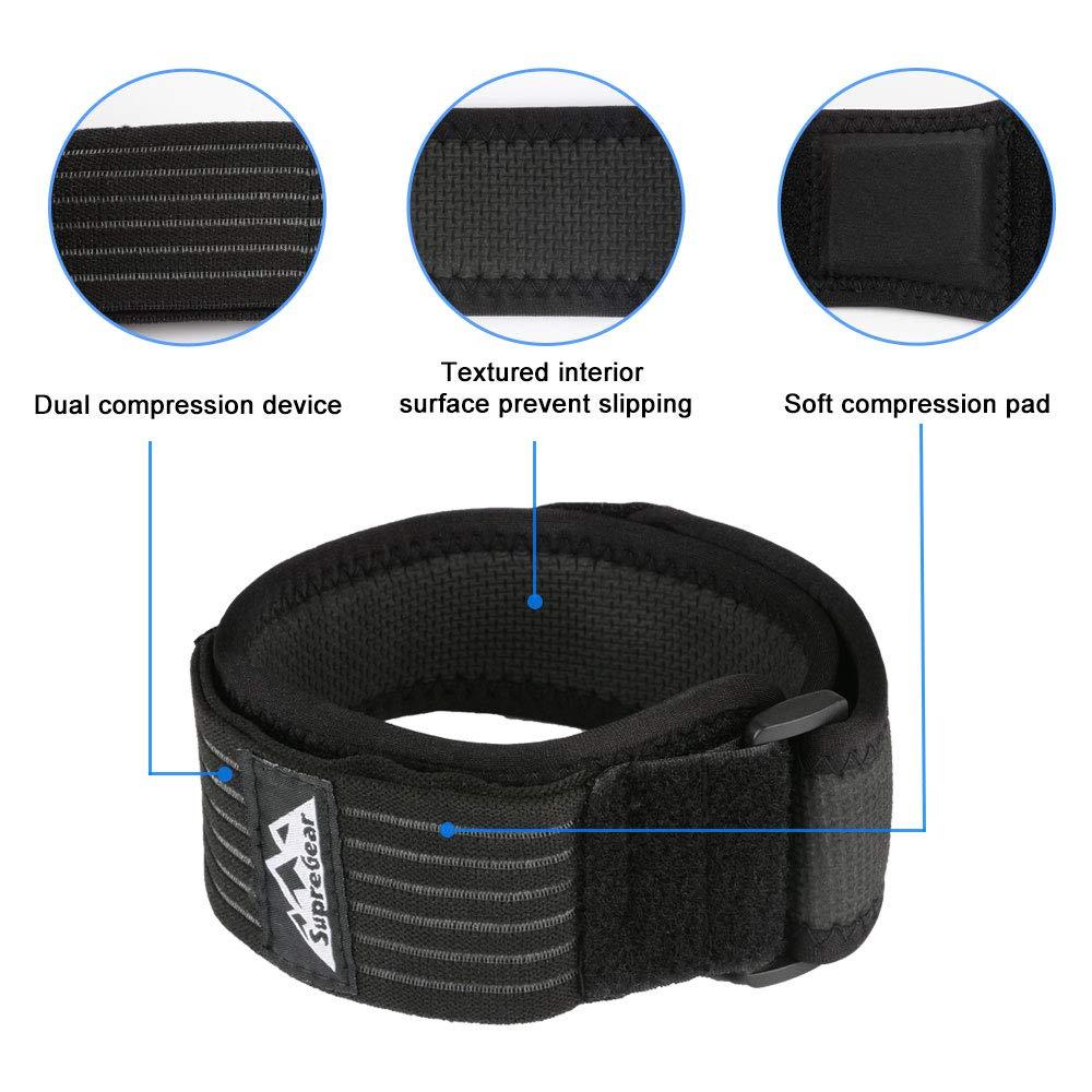 SupreGear IT Band Strap - Adjustable Support for Knee, Thigh, Hip ...