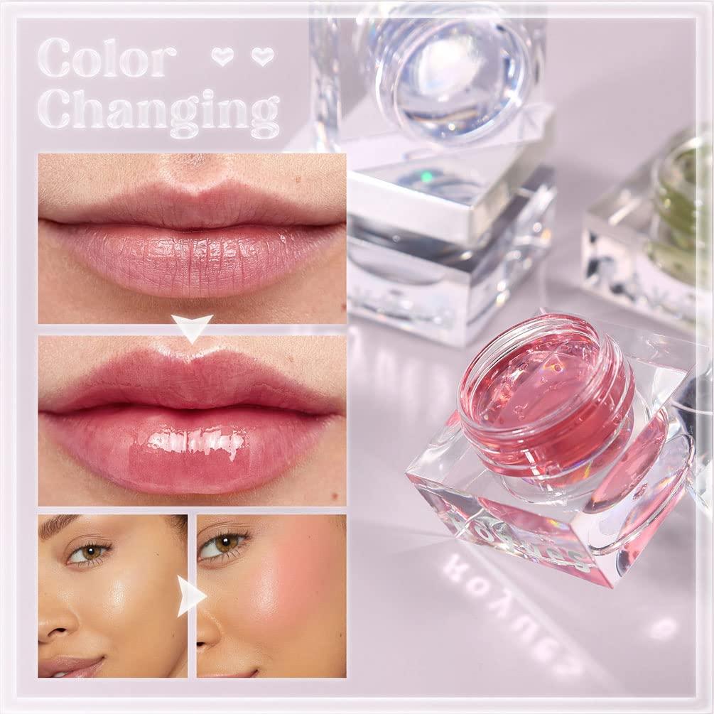 Magic Color Changing Cream for Cheek & Lip - Moisturizing Blush & Lip ...