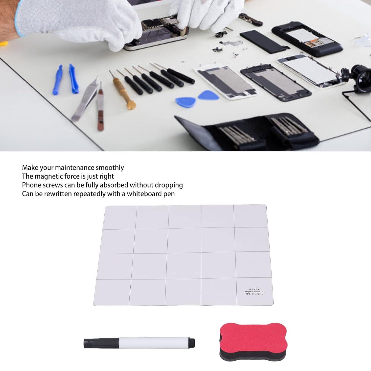 Professional Magnetic Project Mat for Electronics & Laptop Repair ...