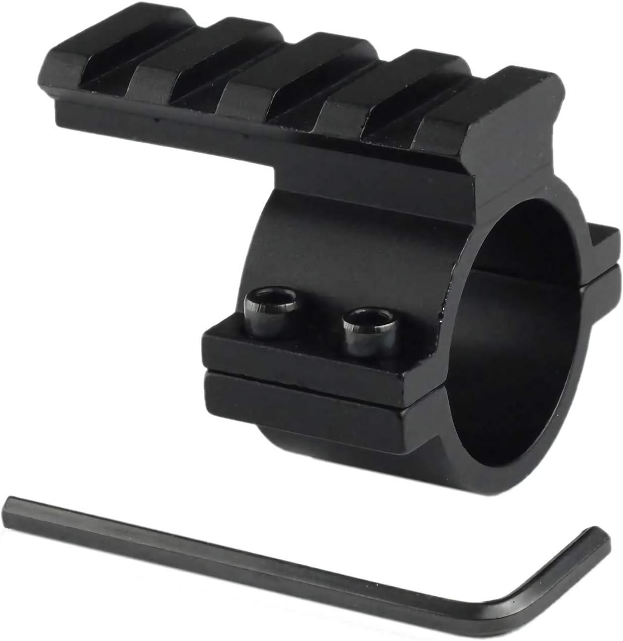 Higoo 1-Inch 1" Scope Ring Adaptor W/Picatinny/Weaver Rail, Tactical ...