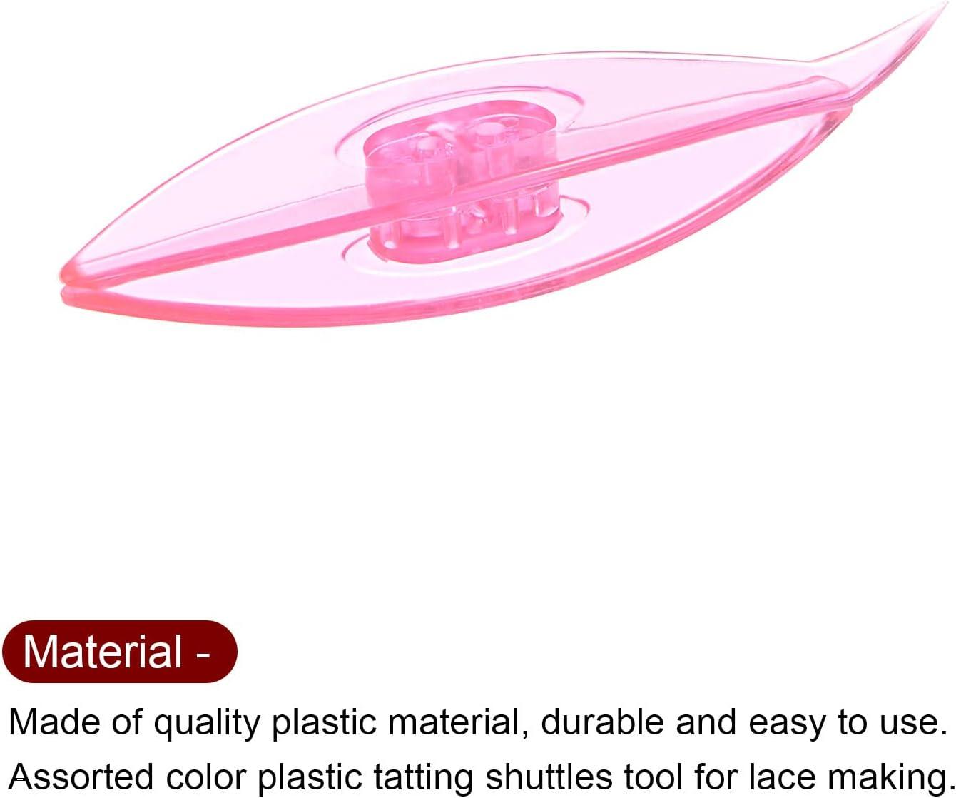 Harfington 2pcs Tatting Shuttles - Colorful Plastic Shuttles for Lace ...