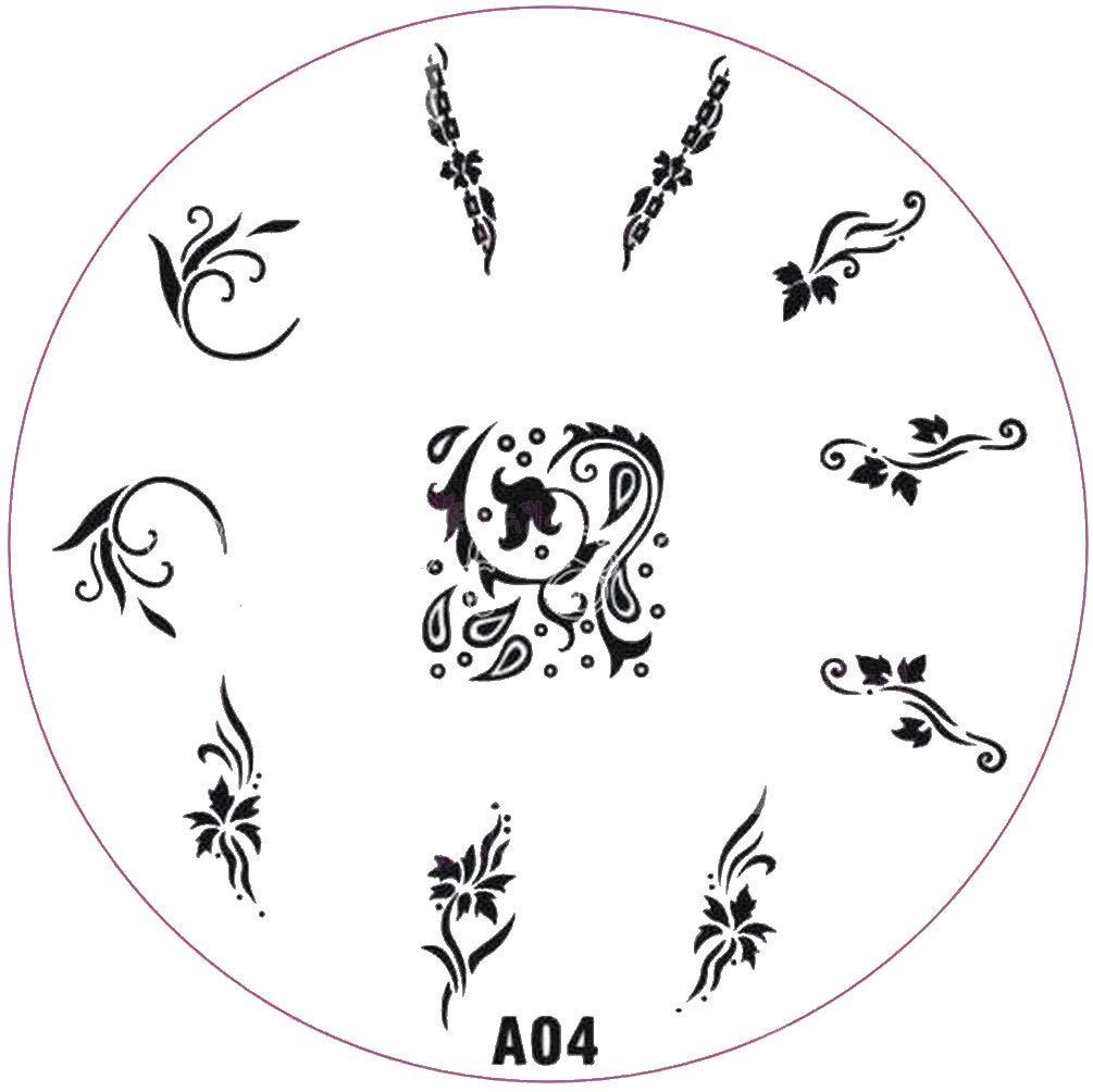Buy Stamping Template # A-04 | Premium Quality Crafting Tool ...