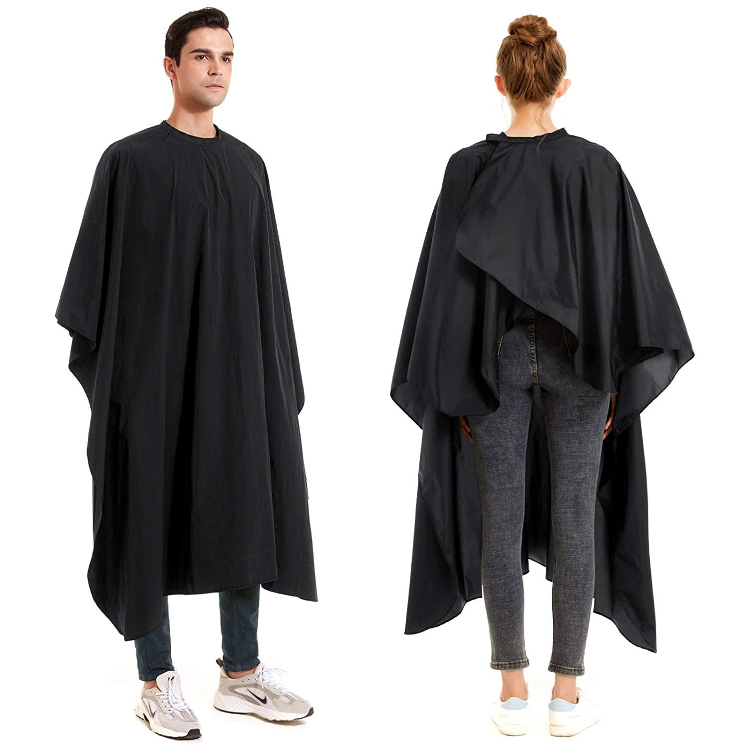 izzycka Nylon Barber Cape - Waterproof, Large Hair Cutting Cape for Men ...