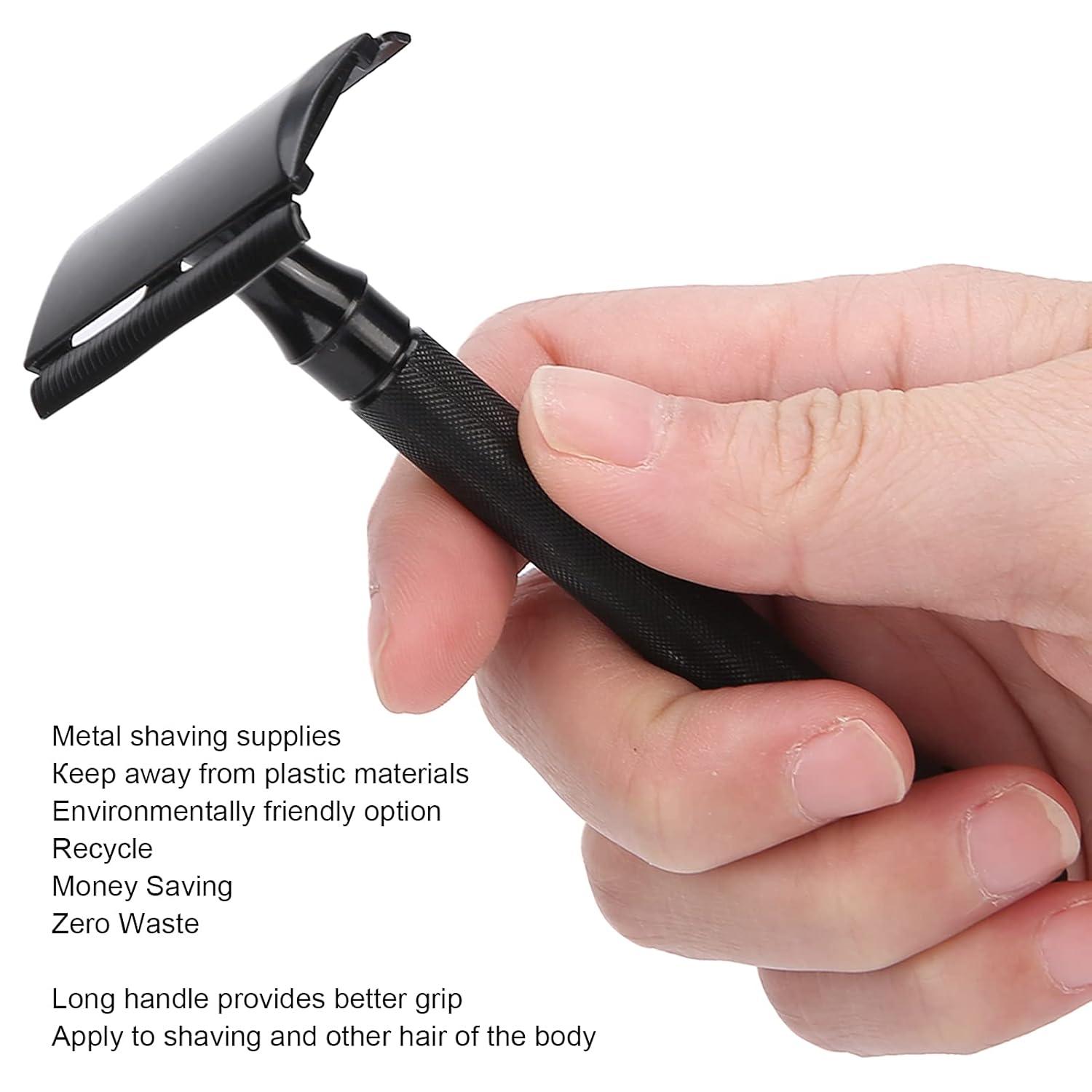 Razor Planer for Men - Dual Edge Beard & Haircut Portable Razor Set ...