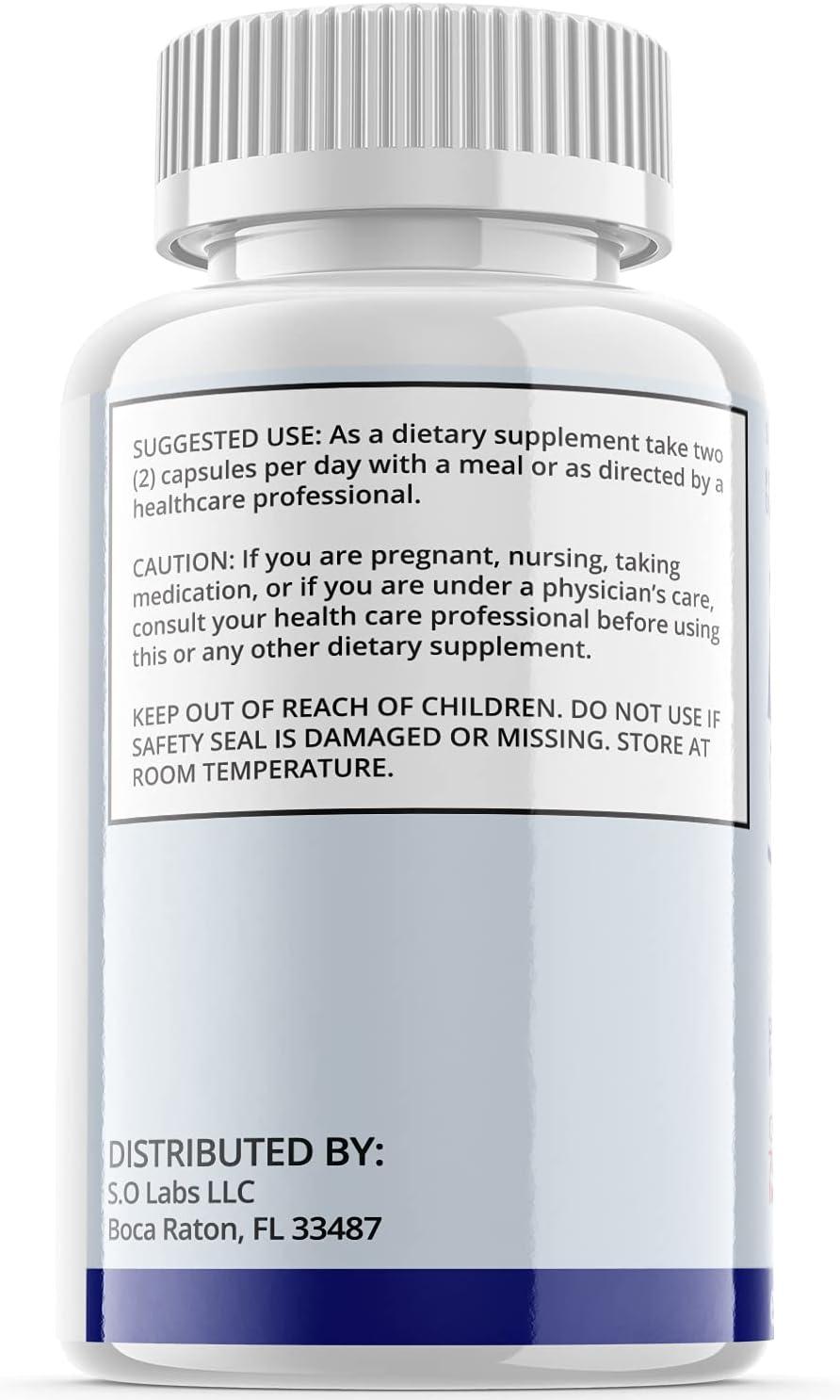 S.O Labs Biosoothe Pro Neuropathy Treatment Capsule - Nerve Pain Repair ...