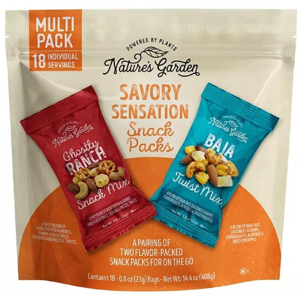 Nature's Garden Savory Sensation Snack Pack (18 pk.) - Delicious ...