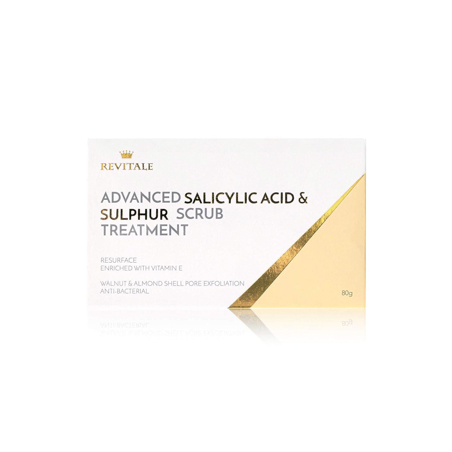 Revitale Salicylic Acid & Sulphur Scrub Soap - Advanced Treatment | Buy ...