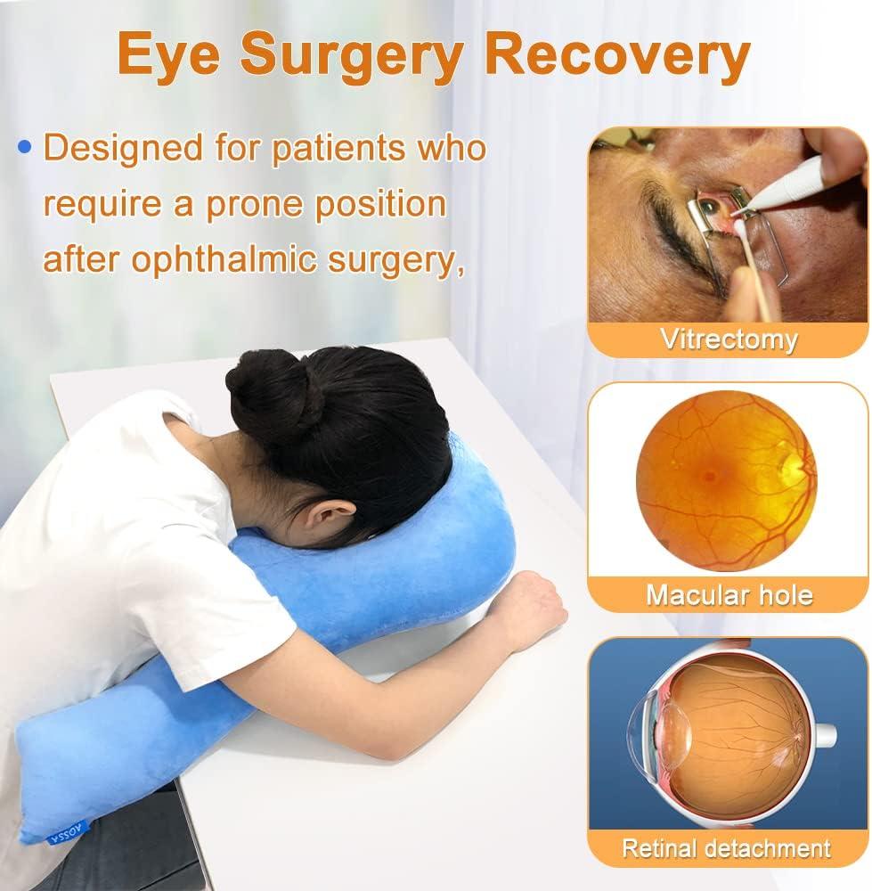 Face Down Pillow for Sleeping After Eye Surgery Head Positioning Prone ...
