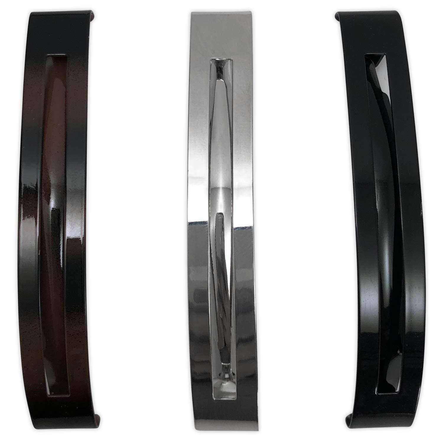 Scunci Thick Hair Open Slide Metal Barrettes 3-Pack - Ideal for Thick ...