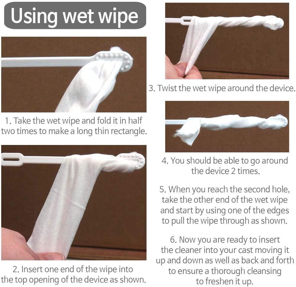 Cast Scratcher & Cleaner: 17 Inch Tool for Sanitizing and Itching ...