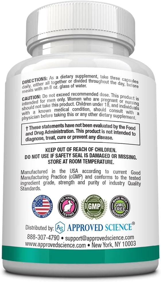 Approved Science Prostarex - Prostate Health Support with Saw Palmetto ...