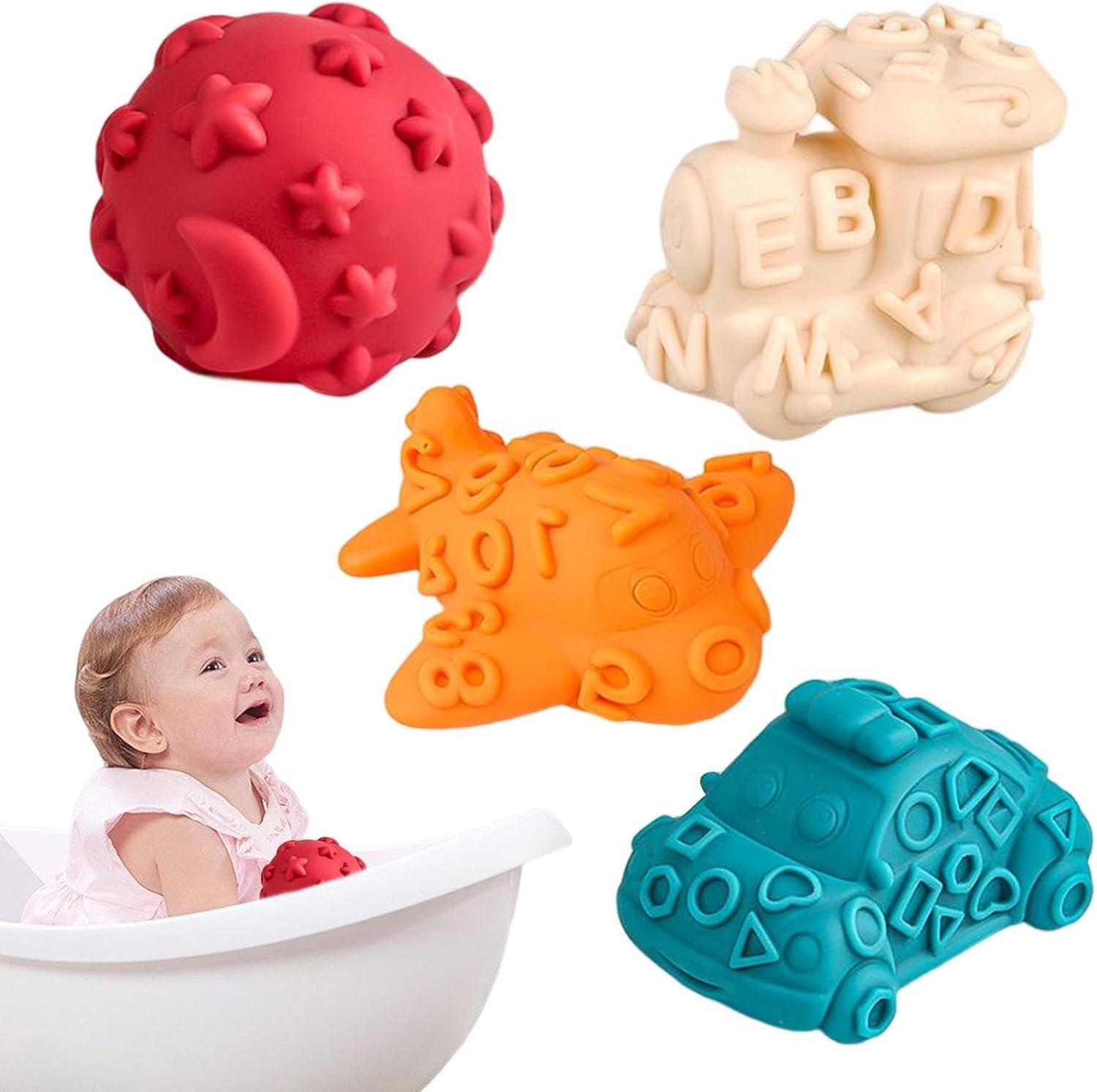 Squeezing Sensory Ball Toy for Kids | Soft Multi-Sensory Massage Balls ...