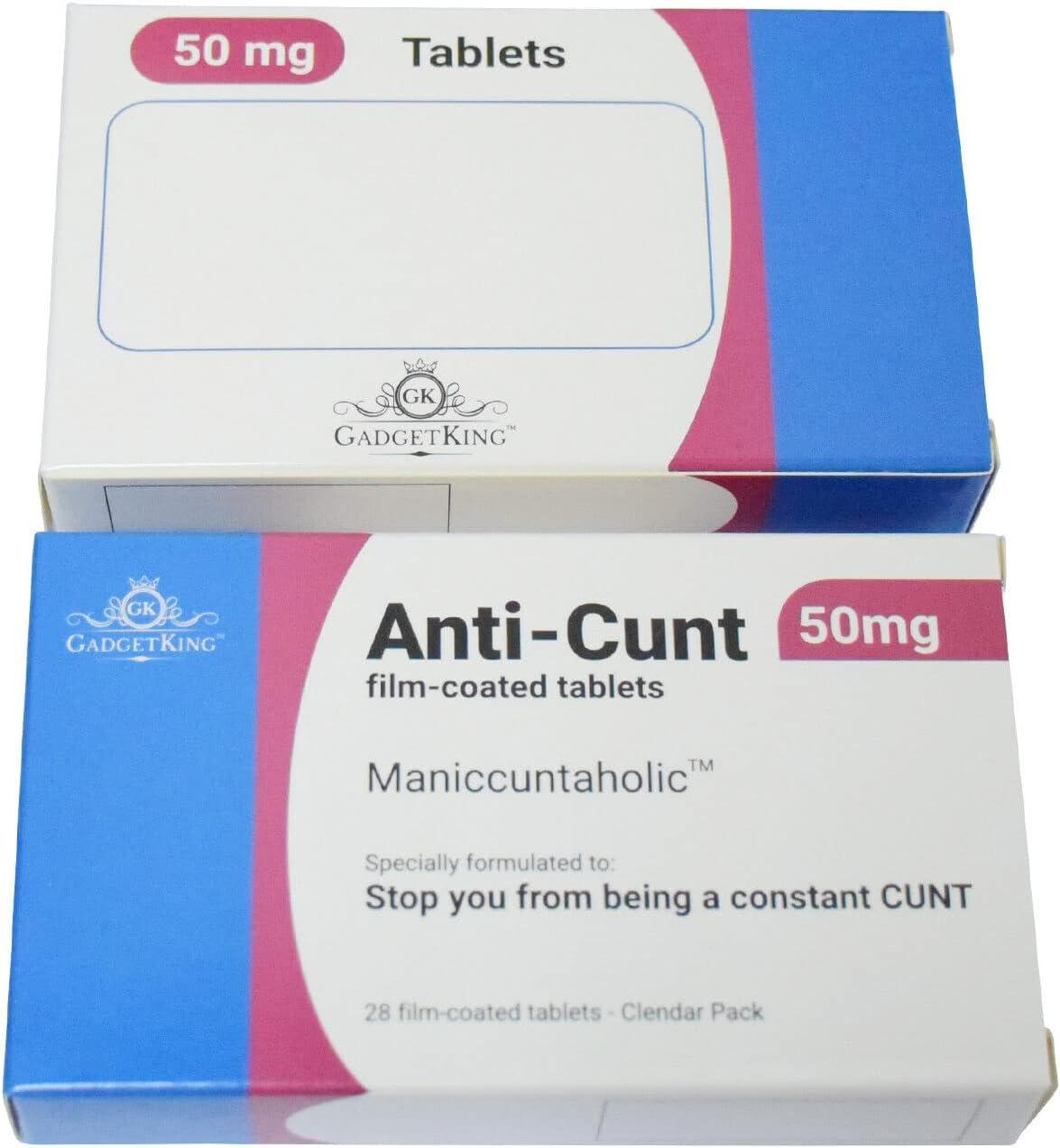 Gadgetking Joke Pill Medication Tablet Box - Funny Prank Gift for ...