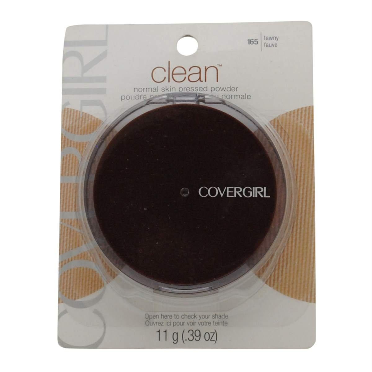 CoverGirl Clean Pressed Powder Compact Tawny 0.39 oz | Long-lasting ...