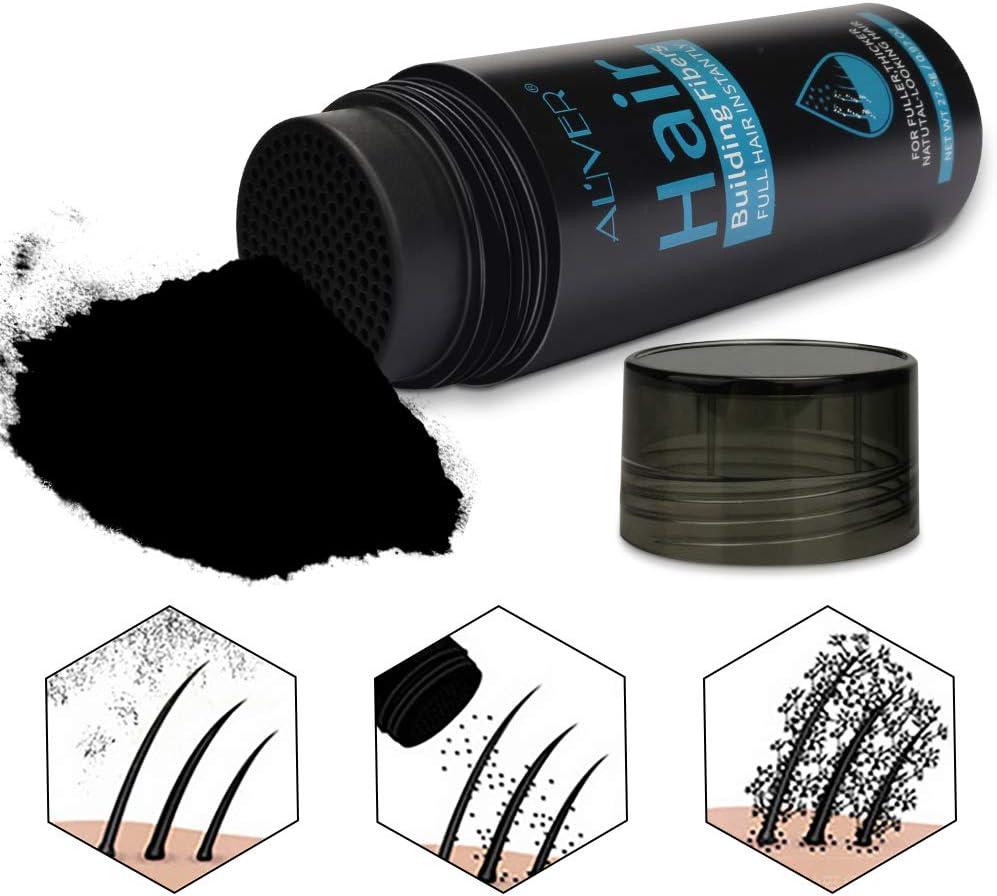 Dark Brown Hair Fibres - Professional Quality Hair Loss Concealer for ...