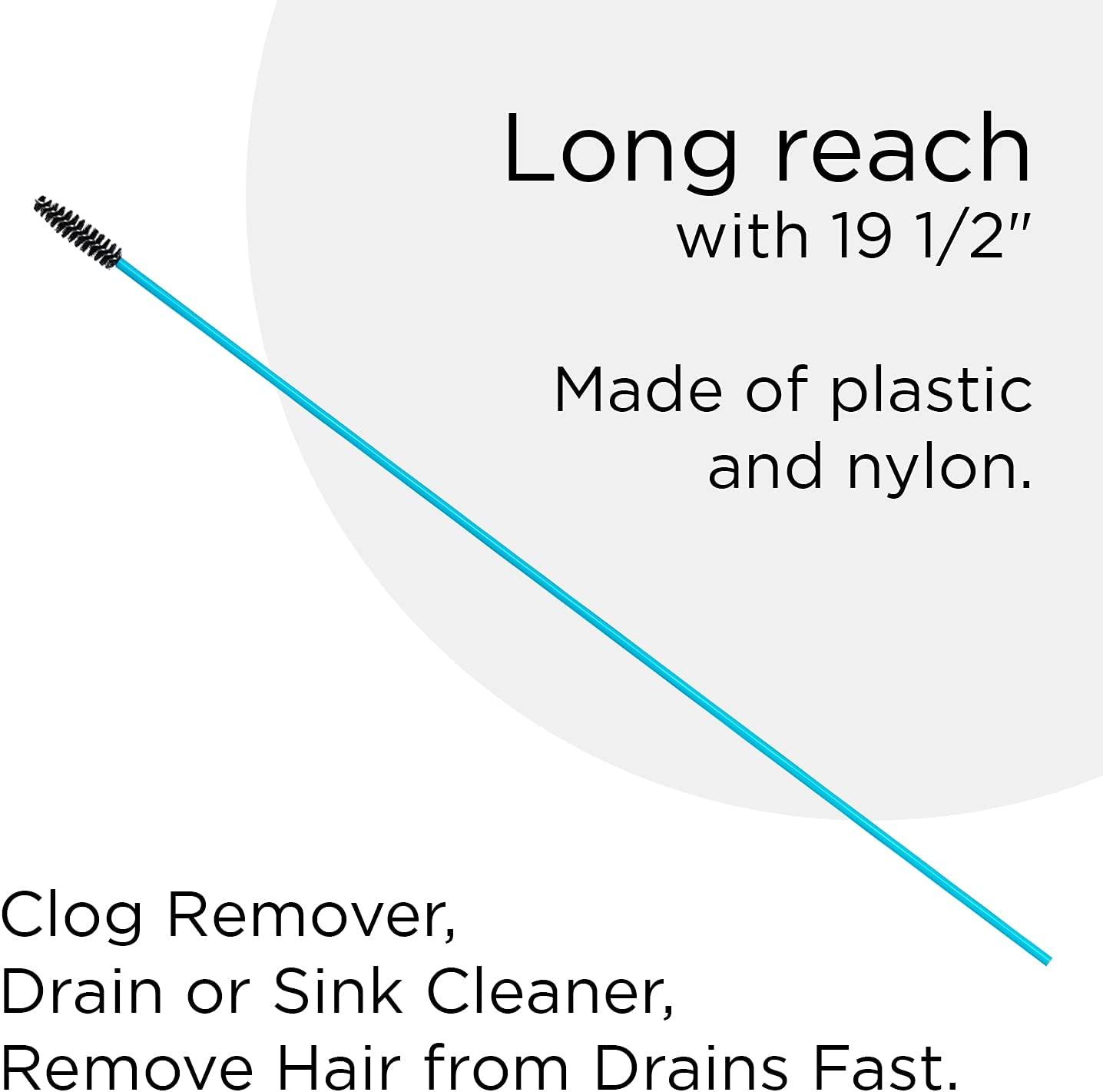 PGI Traders Flexible Drain Cleaning Sticks - Effective in Sinks, Tubs ...