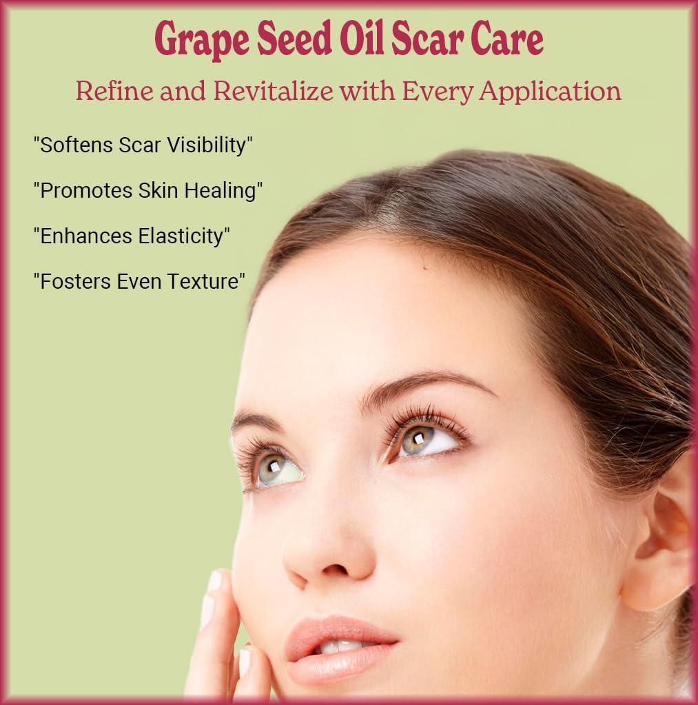 Organic Cold-Pressed Grape Seed Oil 1 Gallon - Nutrient-Dense Skin ...