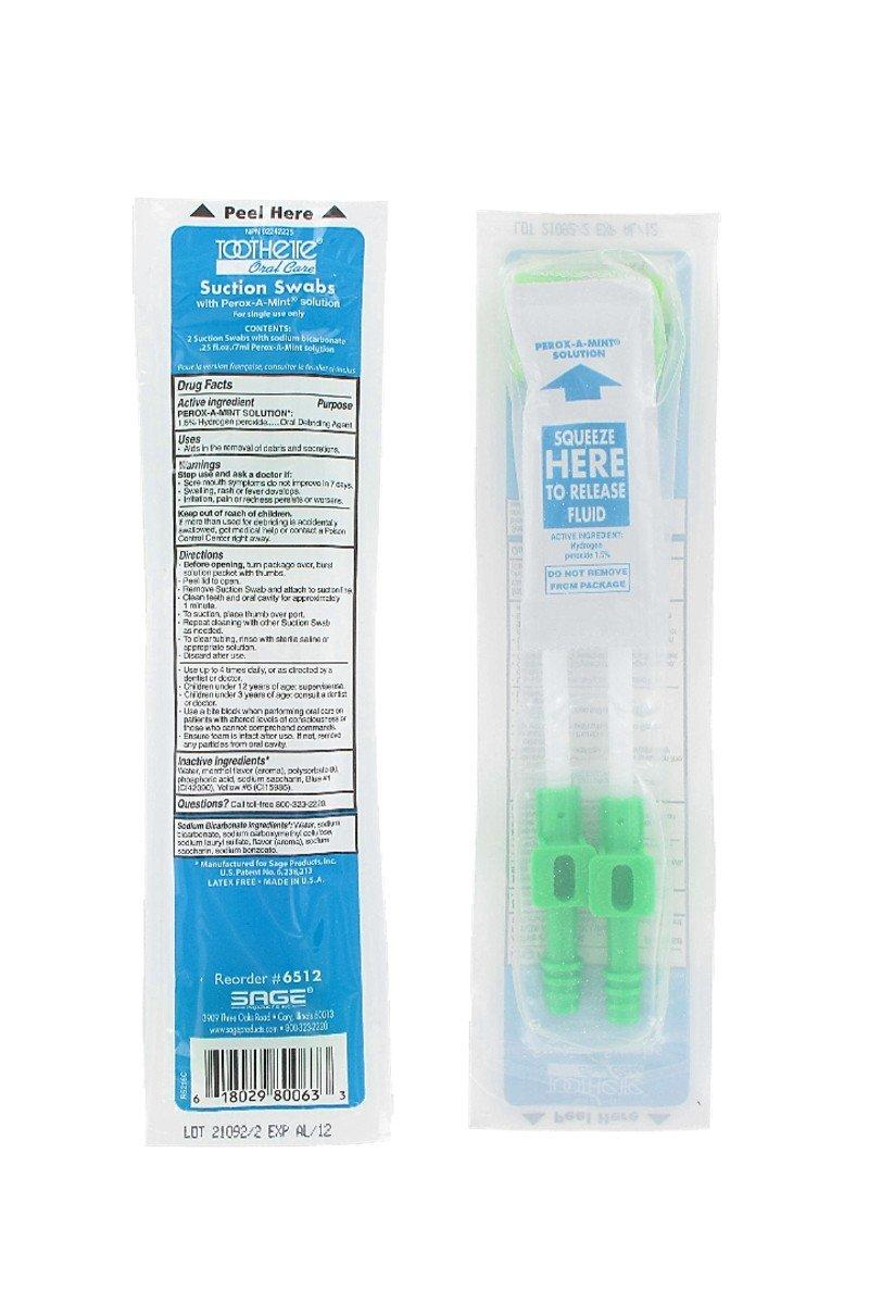 Toothette Suction Swab Single Use System - Pack of 2 | International ...