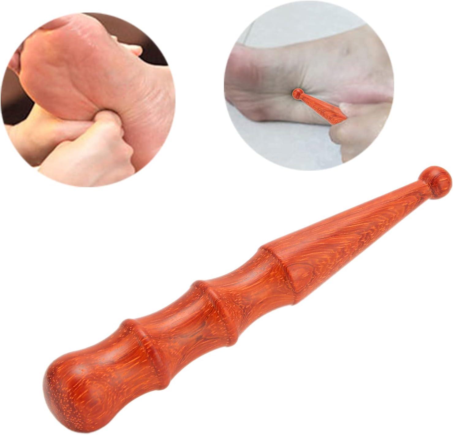 Wood Massage Stick - Acupuncture & Relaxation Tool for Muscle Relief ...