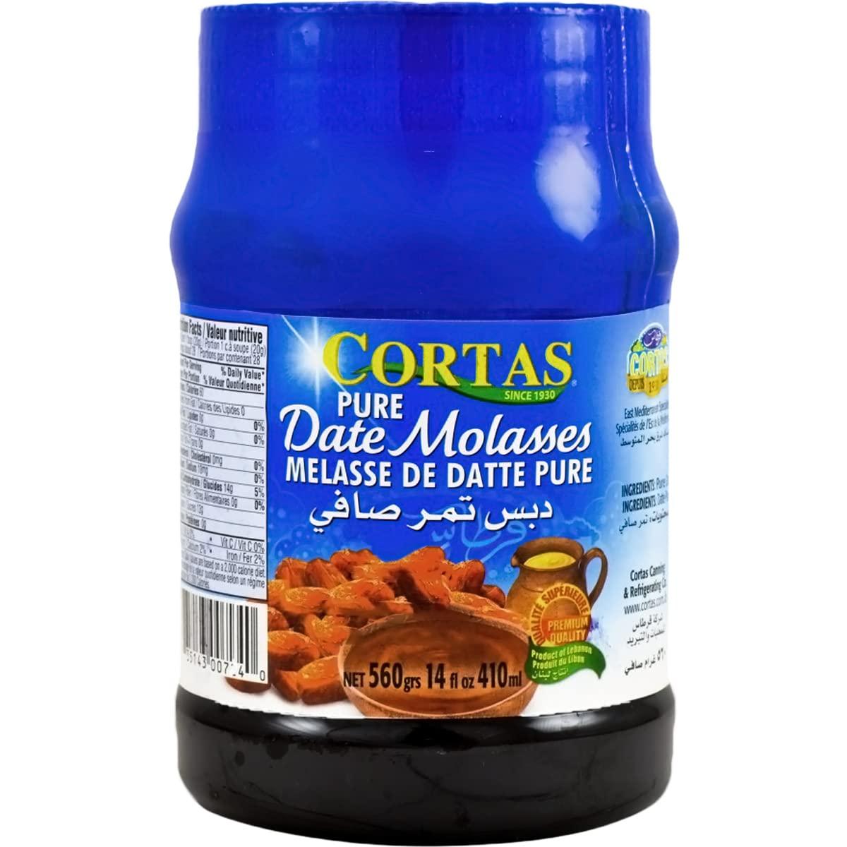 Cortas Pure Date Molasses 560g (14 fl oz) - Natural Sweetener and Superfood | Buy Now with ...