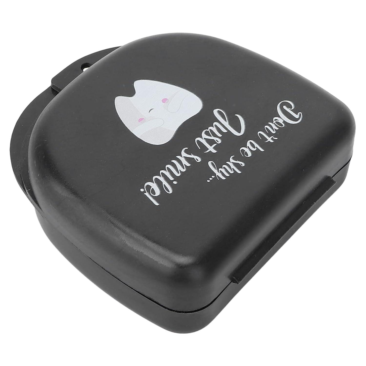 Orthodontic Retainer Box & Mouthguard Storage Case - Half Mouth Denture ...