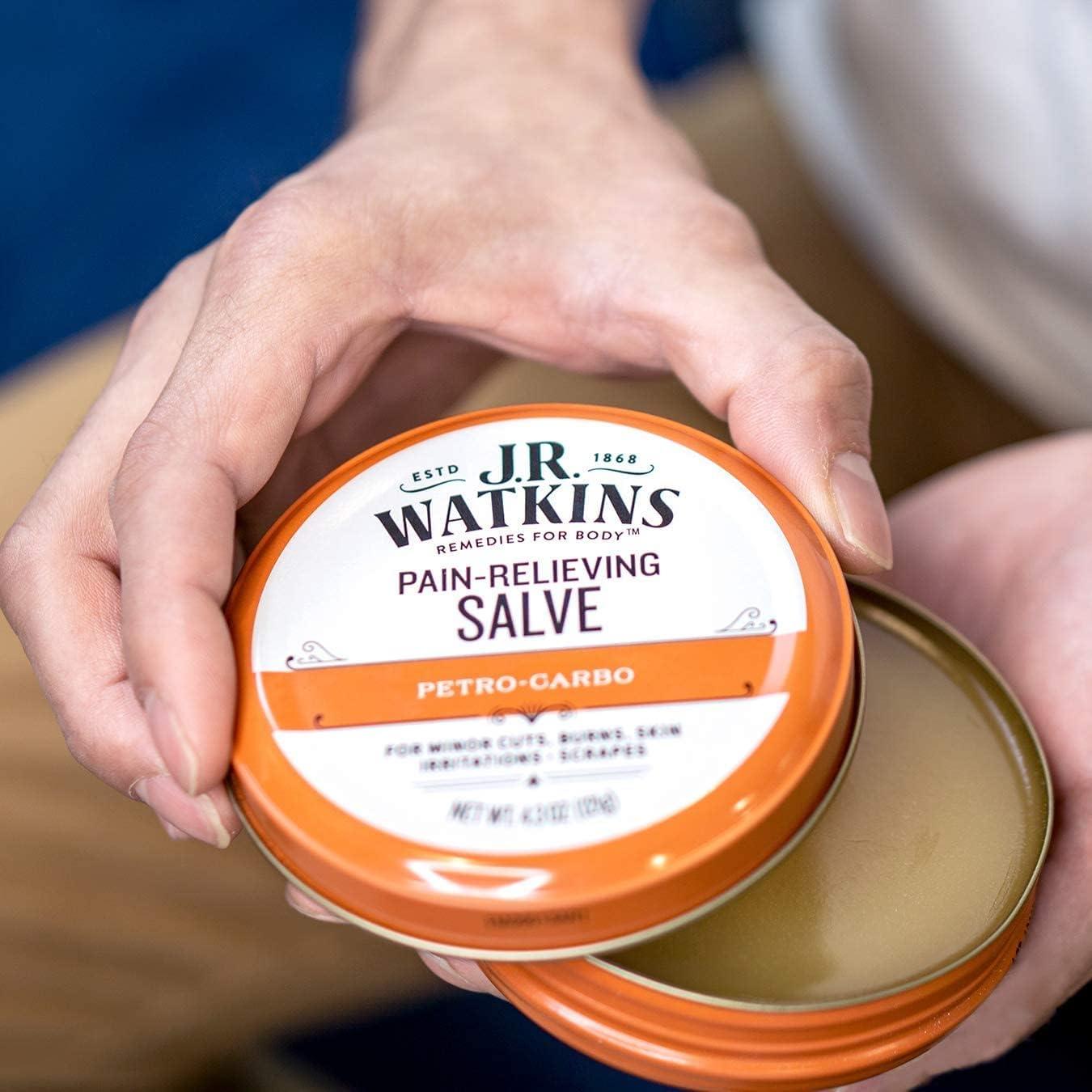 J.R. Watkins Apothecary Petro-Carbo Medicated First Aid Salve 4.3 oz ...