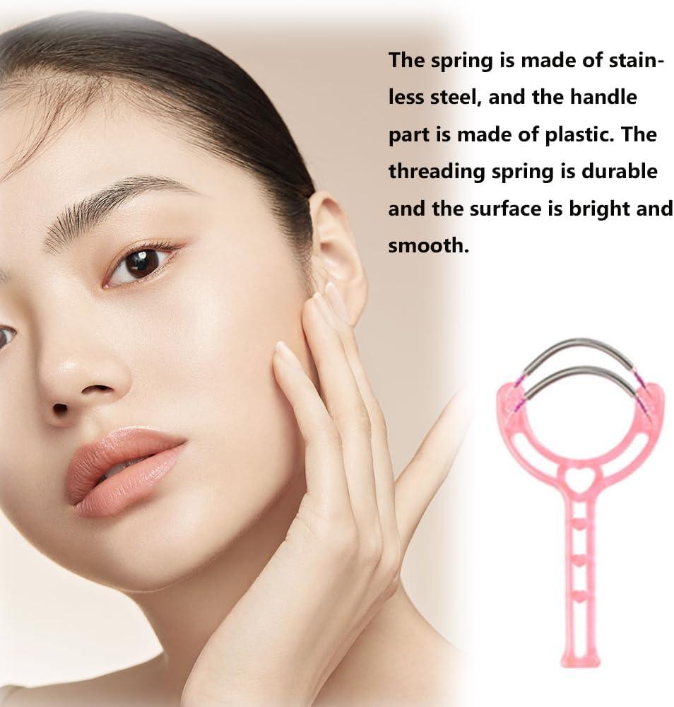 4-Piece Manual Hair Removal Spring Set - Portable Face & Body Epilator ...