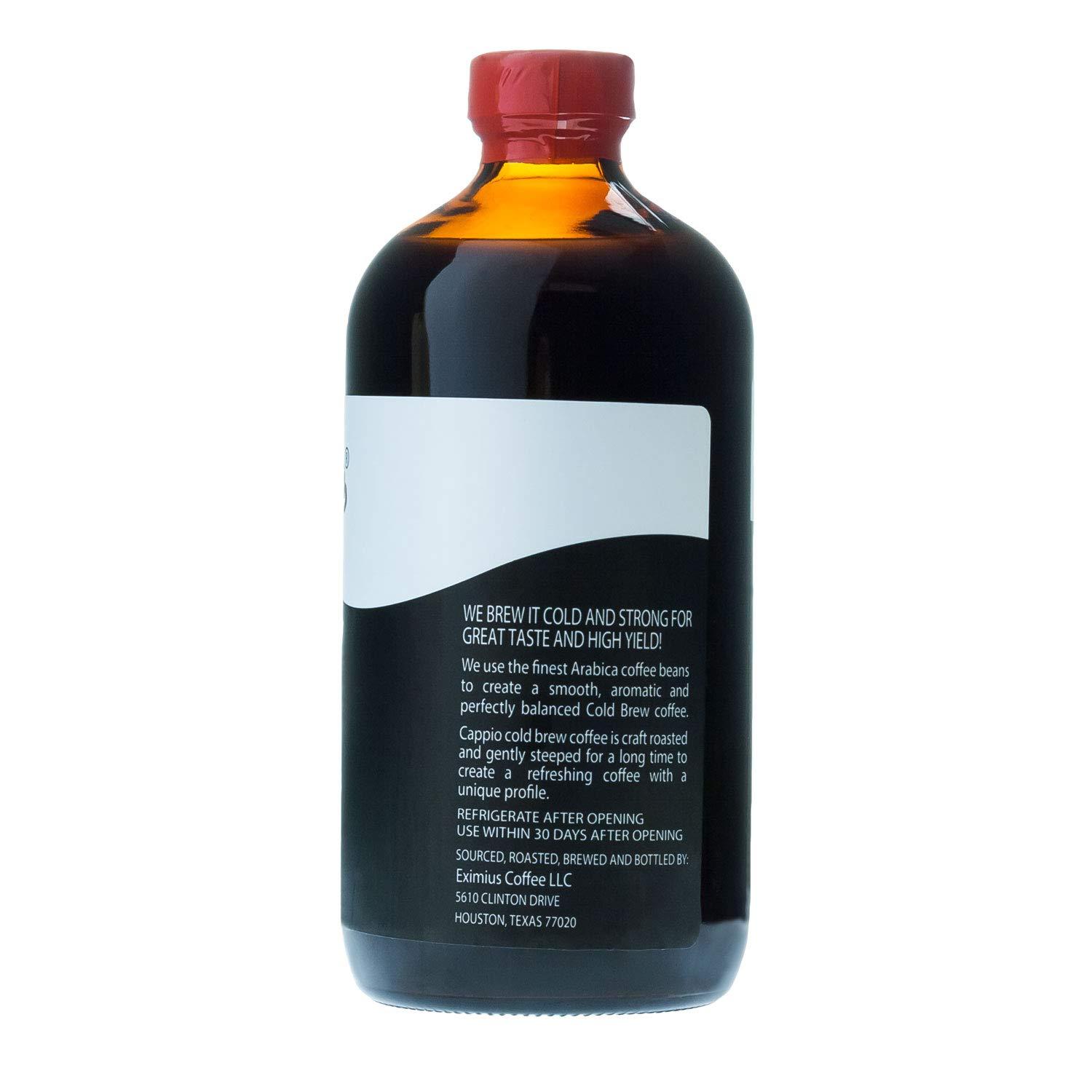 Cappio Cold Brew Coffee Concentrate, 16oz