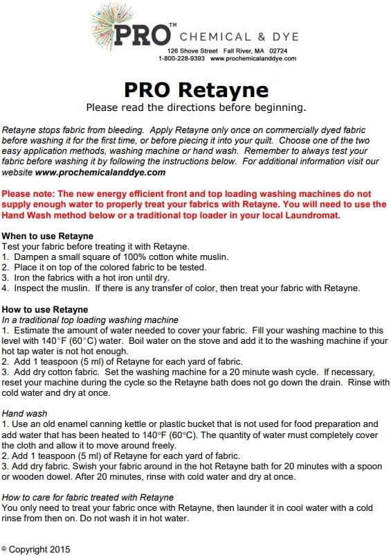 PRO Retayne 16 oz. - Professional Grade Fabric Color Fixative | Buy Now ...