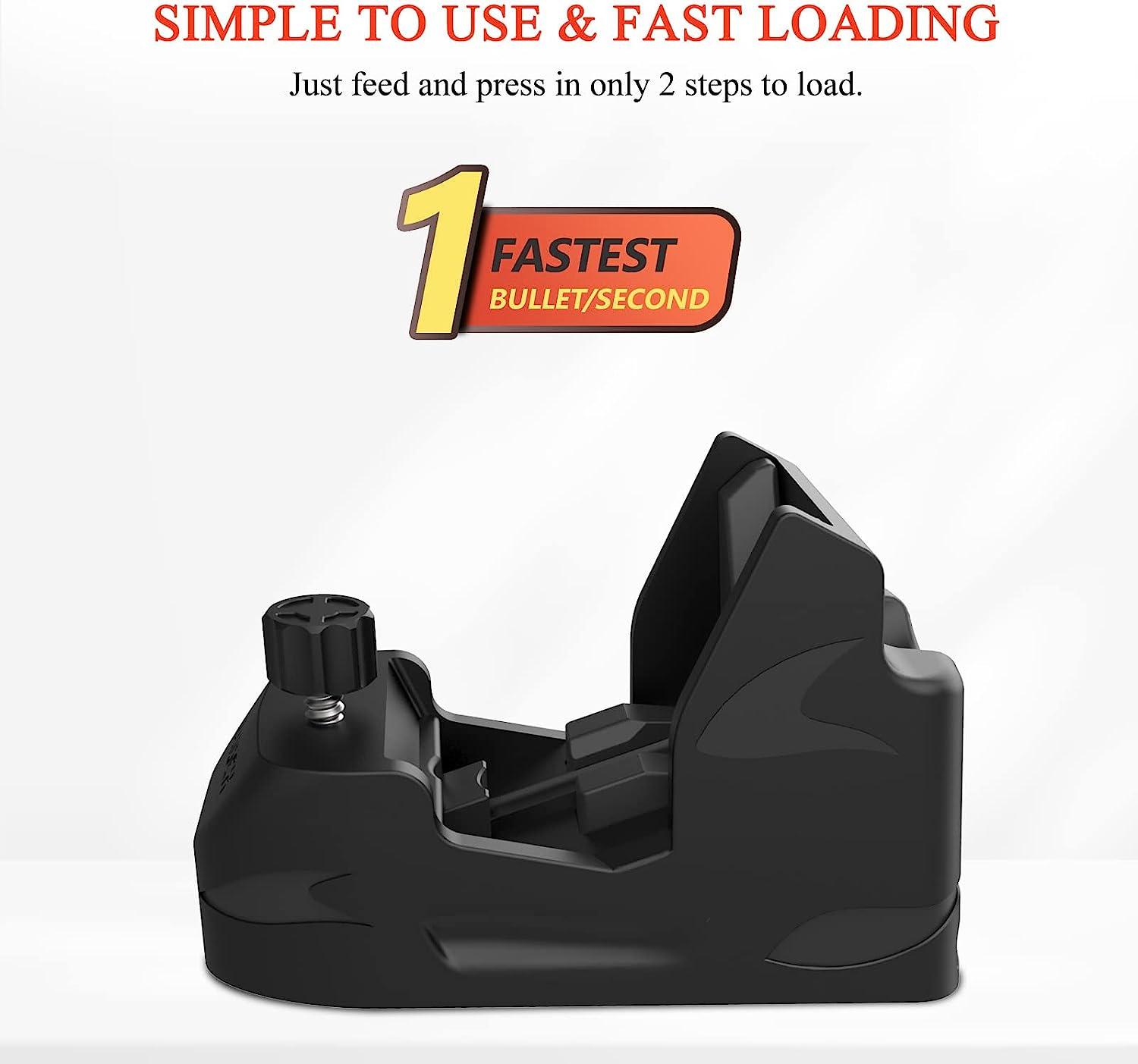 Ludex Universal Magazine Speed Loader for 9mm Luger 10mm .40S&W .45ACP ...