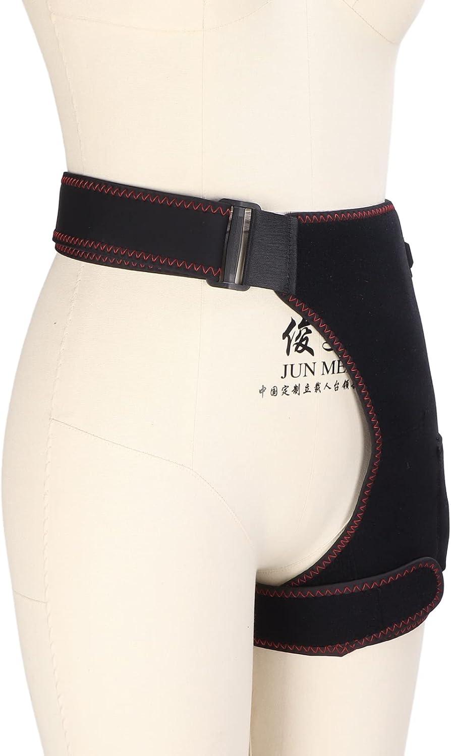 Ischias Pain Relief Bandage | Heated Inguinal Hip & Thigh Compression ...