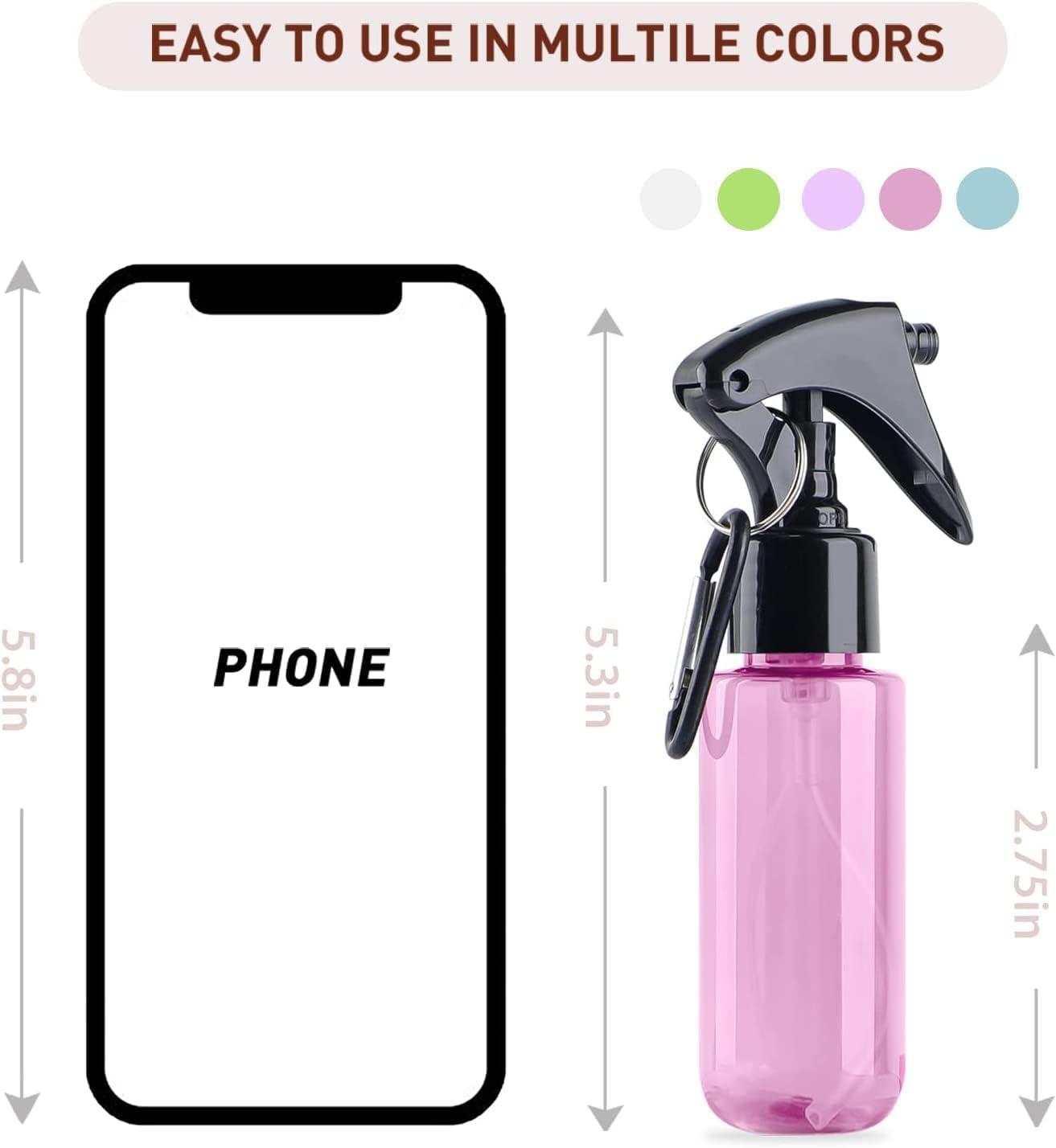 Tanshine Small Spray Bottle 50ml - Travel Size Mini Water Spray ...
