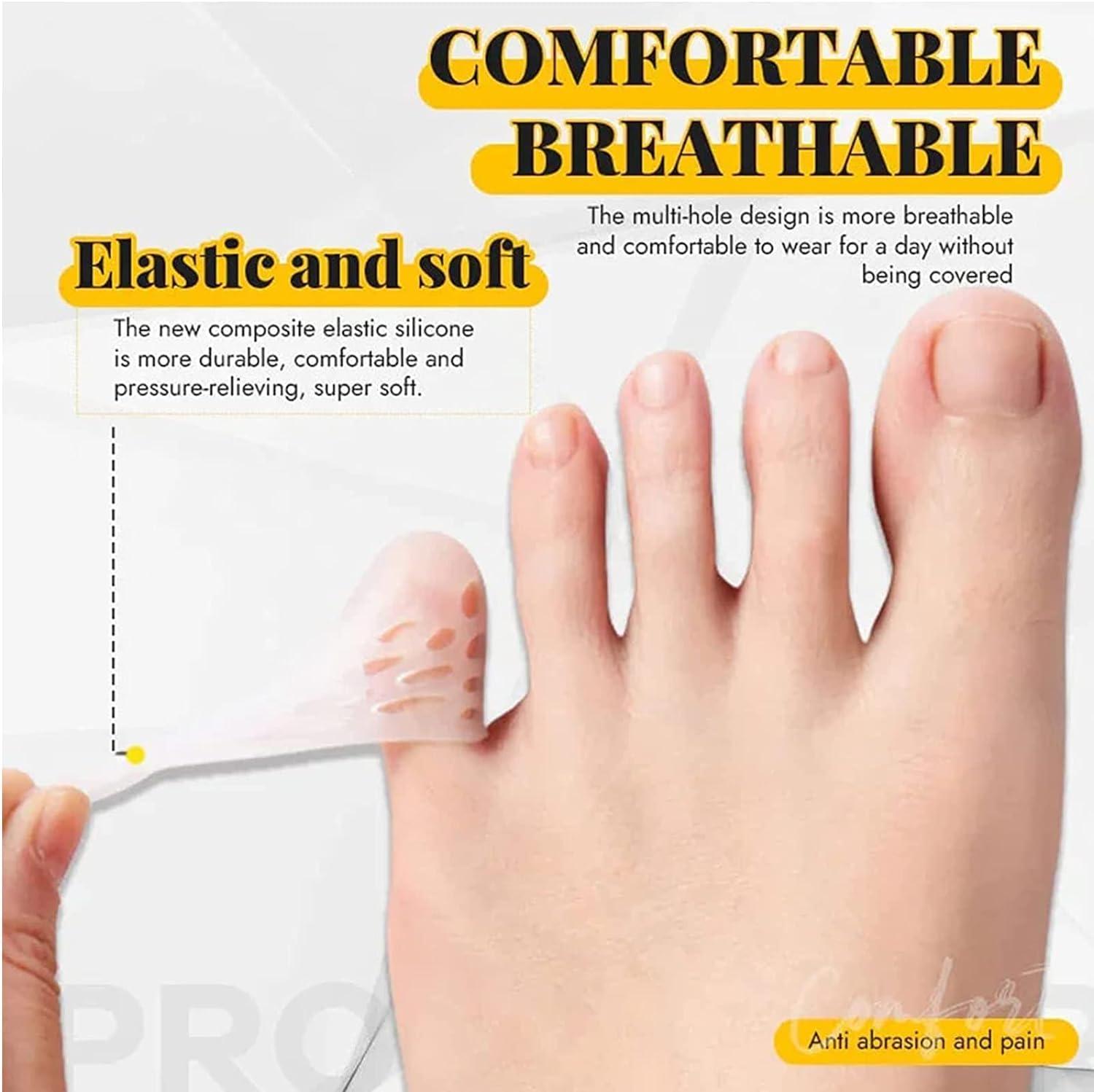 Silicone Anti-Friction Toe Protector - 2023 New Silicone Breathable Toe ...