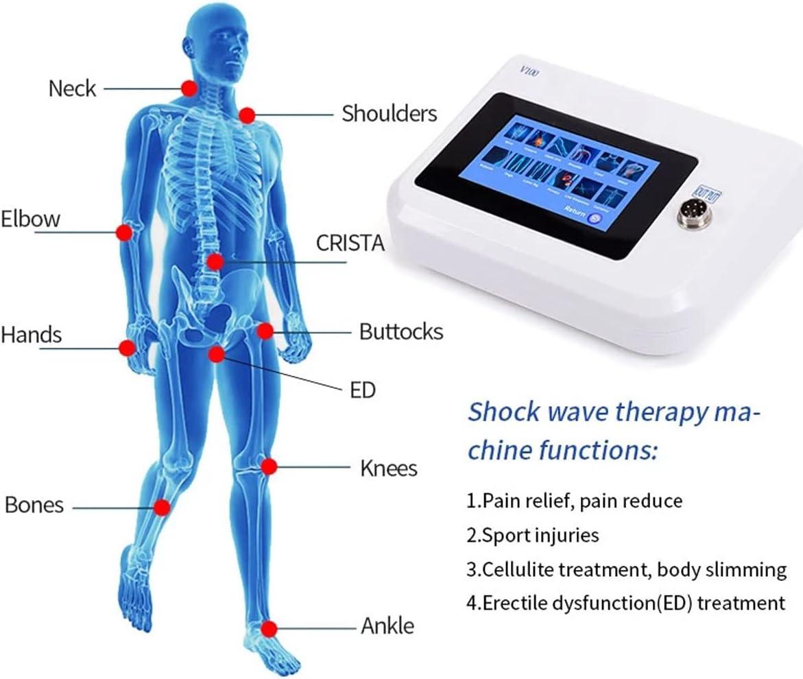 RCD BSM Shock Wave Therapy Device | Deep Tissue Percussion Massager for ...