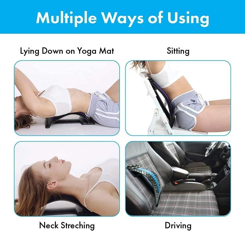 Spine Deck Back Stretcher for Lower Back - 4-Level Back Cracker in ...