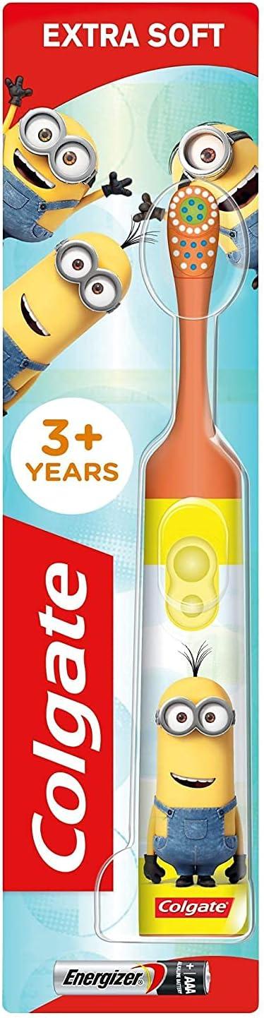 COLGATE Minions Kids Talking Extra Soft Battery Toothbrush 3+ Years ...