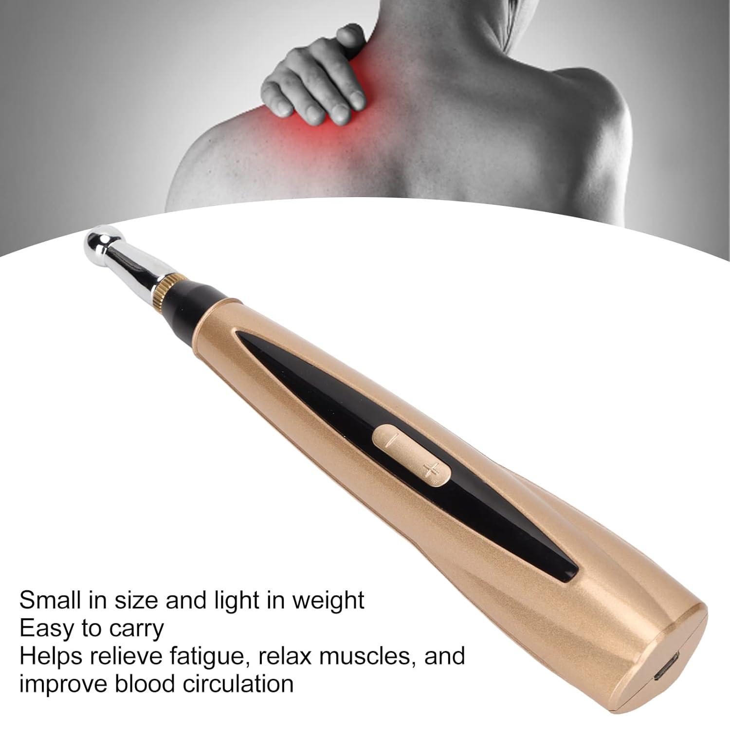 Electronic Acupuncture Pen - Laser Meridian Therapy Device with 4 ...