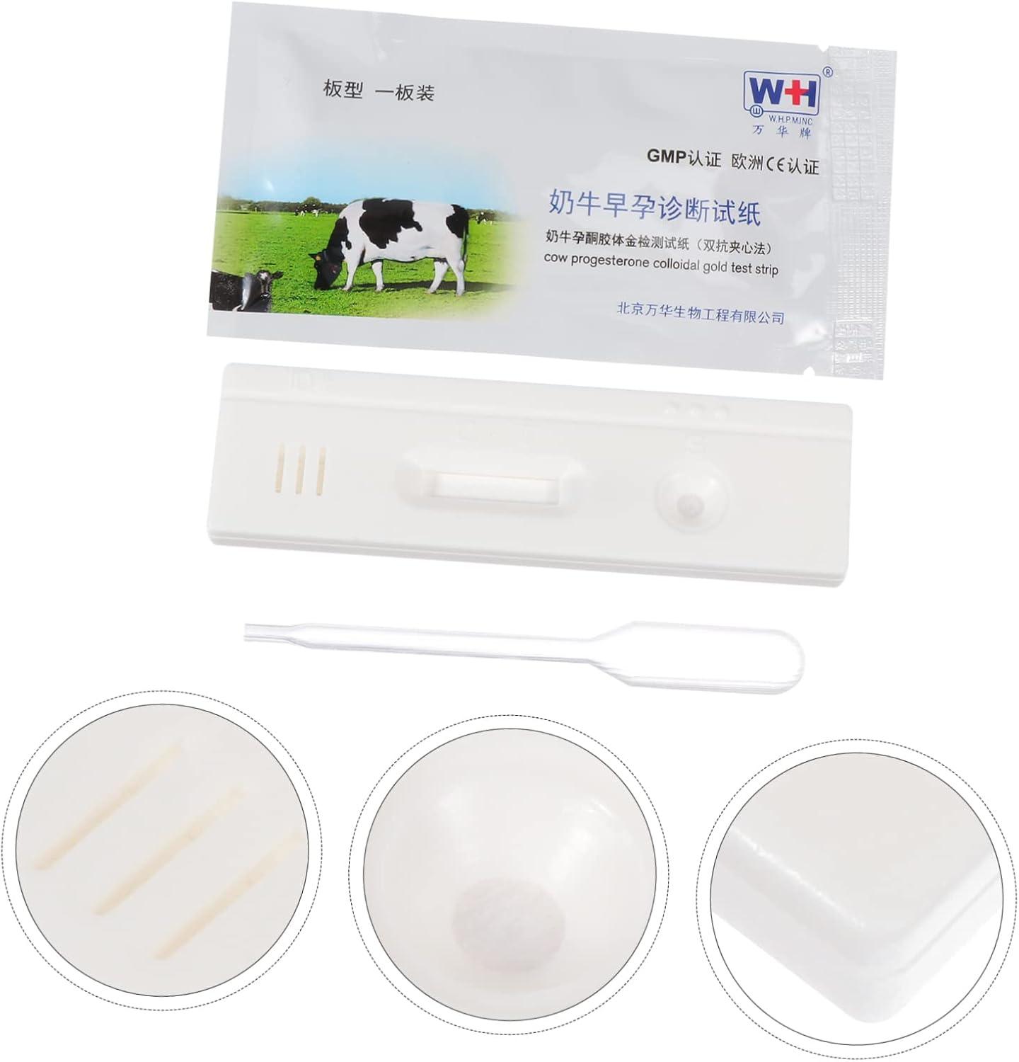 Minkissy 3-Pack Pregnancy Test Strips for Cattle | Colloidal ...