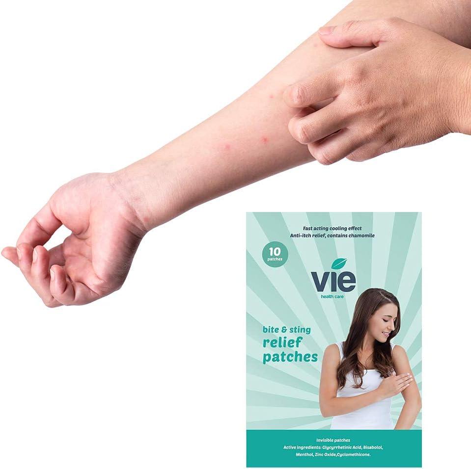 Vie Bite & Sting Relief Patches - 30 Count (Pack of 1) - Fast Relief ...