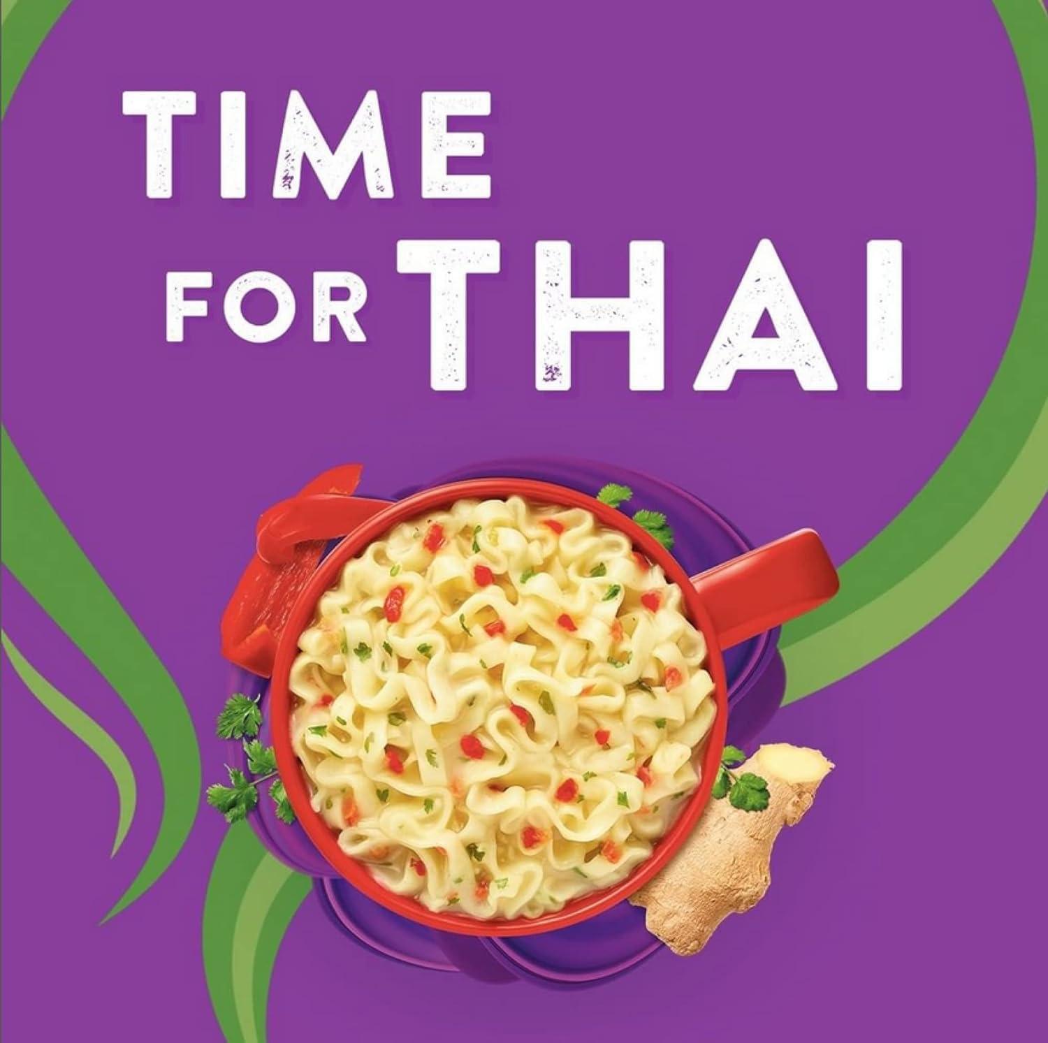 Mug Shot Instant Noodles Multipack Thai & Sweet & Sour Asian Ready ...