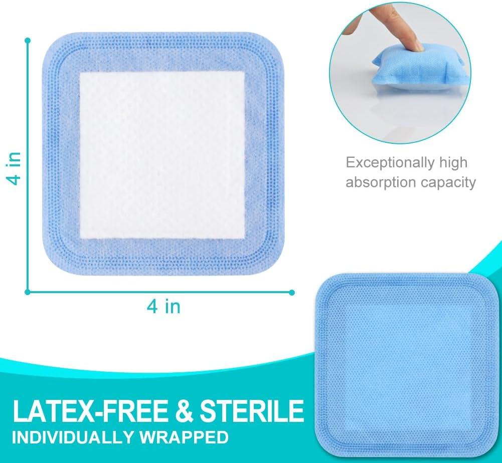 Super Absorbent Dressing Pad for Heavy Drainage - Fast Healing Wounds ...