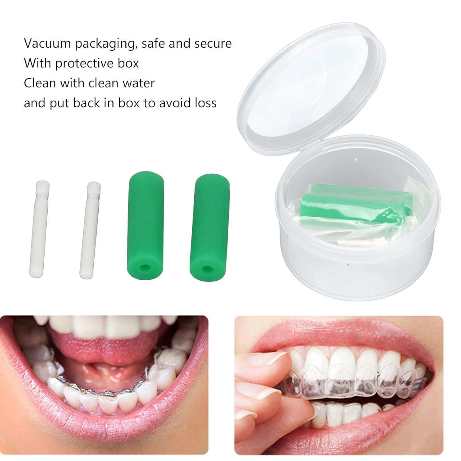 Orthodontic Chewing Items - 2 Pack Mint Flavor Aligner Chewies with ...