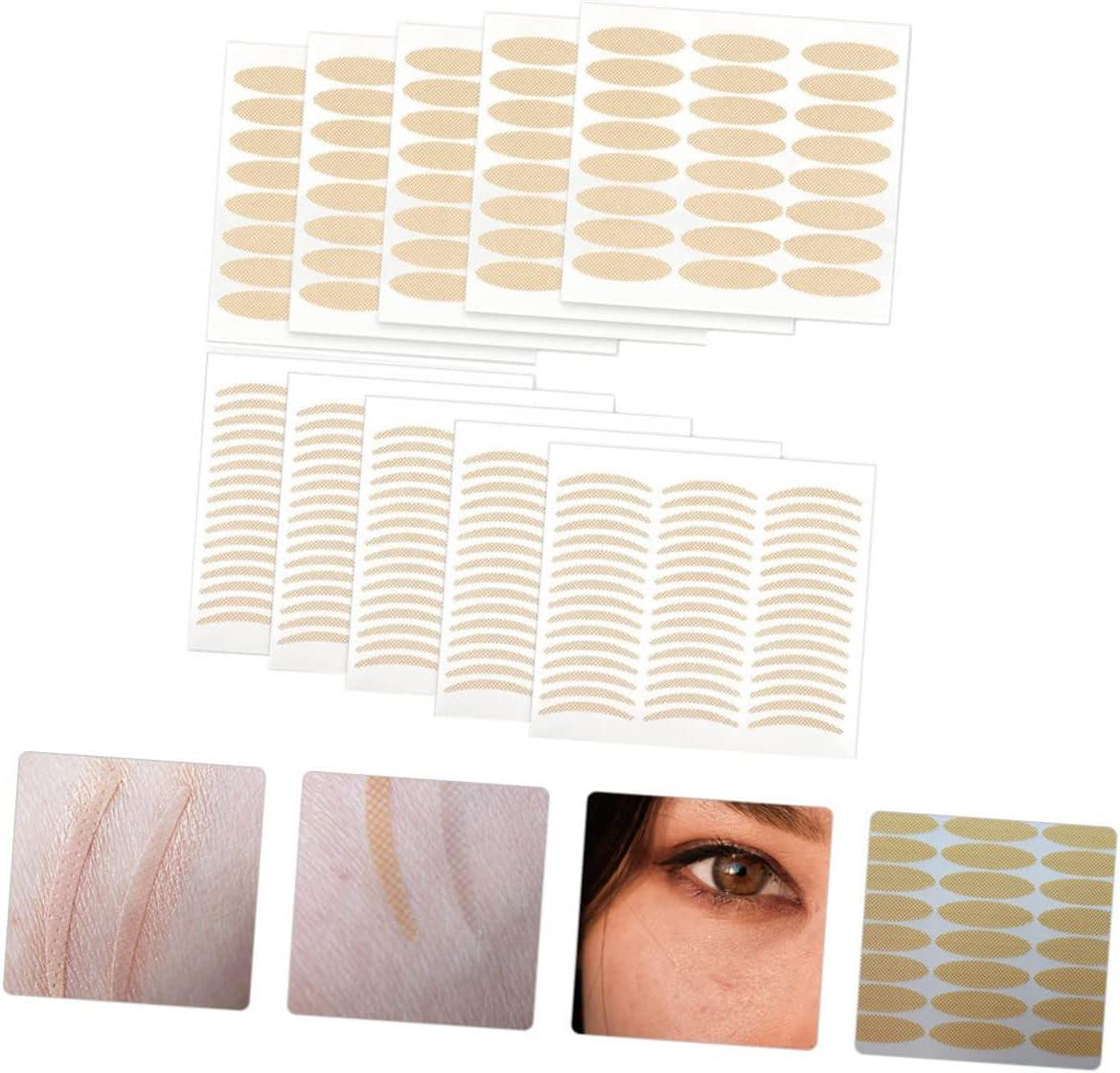 Healeved 40 Sheets Lace Double Eyelid Sticker Eye Beauty Tapes ...