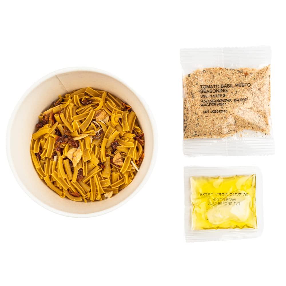 ZENB Yellow Pea Pasta Agile Bowl Variety Pack (6 Pack) - Gluten Free ...