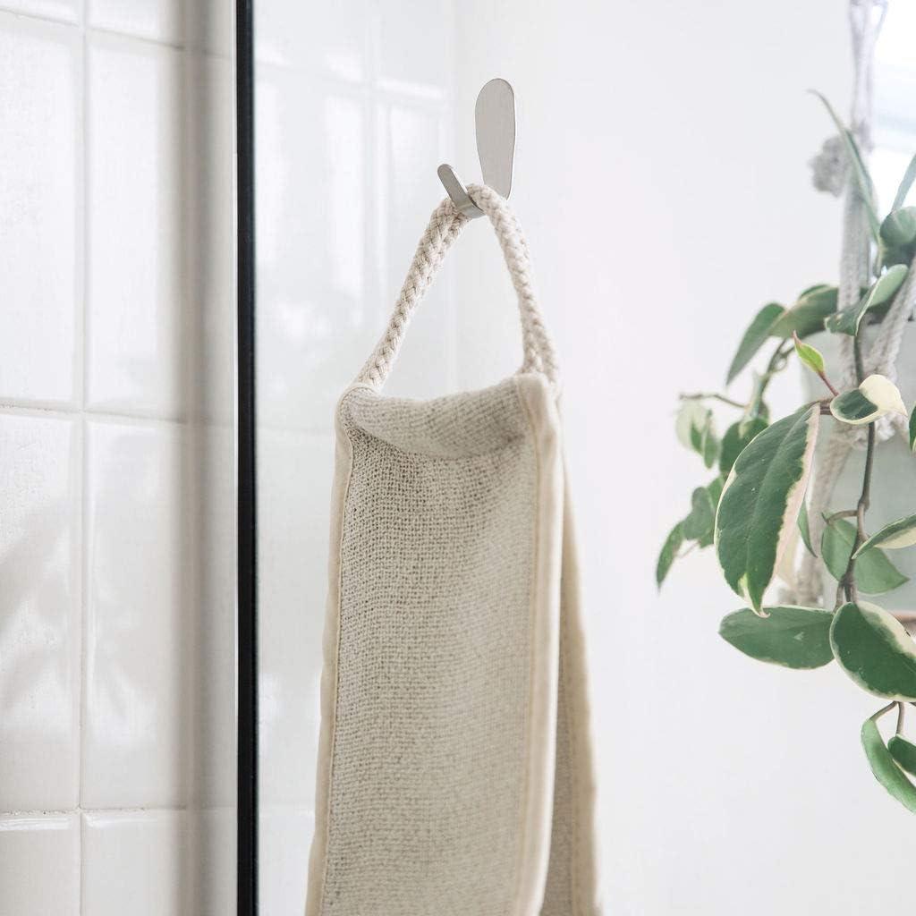 TOEM Back Scrubber Strap for Shower - Exfoliating Wash Cloth Back ...