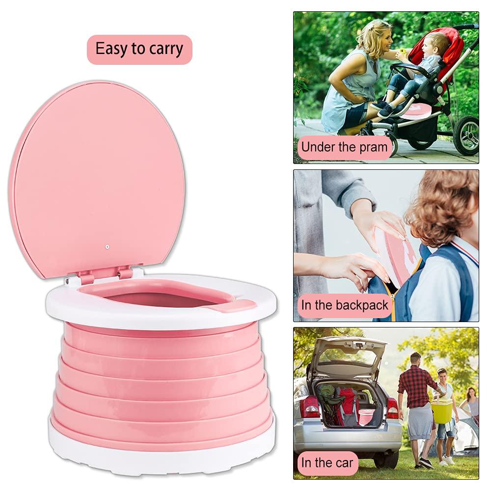 Kids Portable Folding Toilet Seat - Foldable Potty Chair for Boys ...