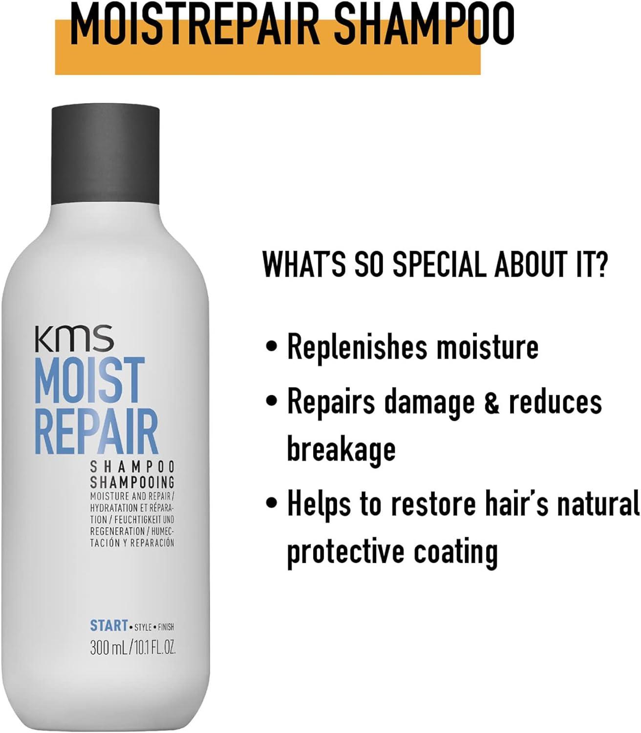 KMS Moist Repair Shampoo 300ml - Hydrating Hair Cleanser | Buy Now with ...