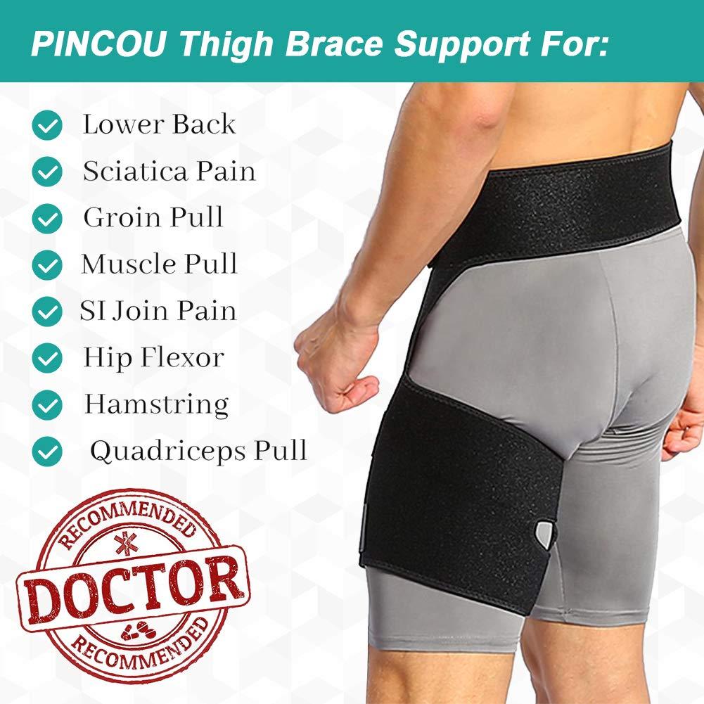 Adjustable Neoprene Hip Groin Support for Pain Relief and Recovery ...